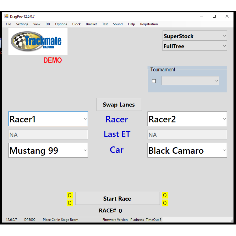 RC Basic Drag Racing System